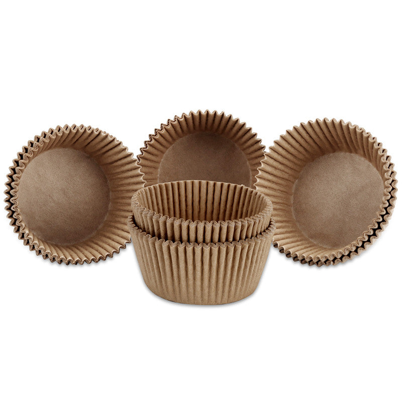 Mini Baking Cups / Natural Mini Cupcake Liners, 400-Count – Gifbera